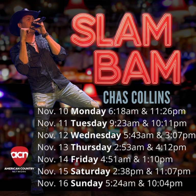 Music Video for Chas Collins Latest Single “Slam Bam” Premieres on ACN ...