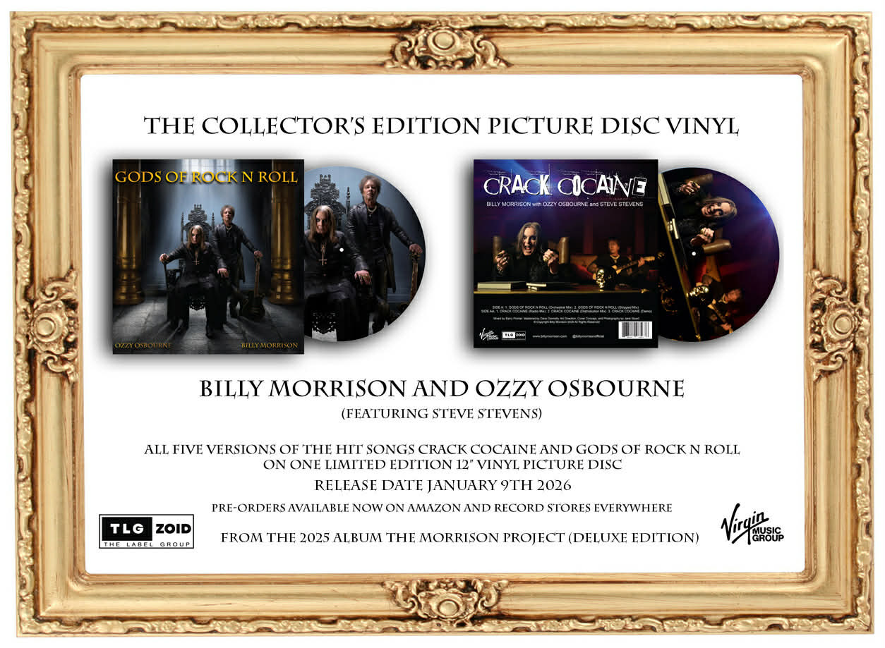Ozzy Osbourne and Billy Morrison’s “Gods of Rock N Roll” – Music ...
